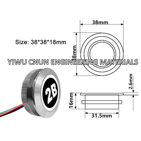 Lift Button Touchless Lift Button-Yiwu CNUN Engineering Materials
